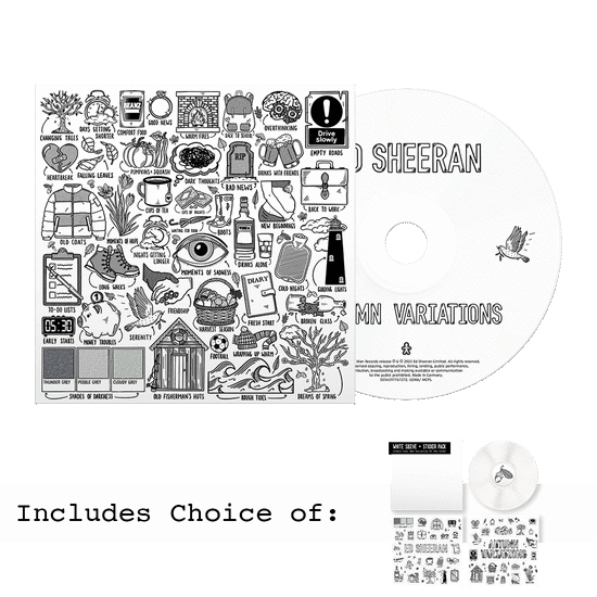 Autumn Variations Vinyl + CD Bundle | Ed Sheeran Autumn Variations Vinyl + CD Bundle | Ed Sheeran